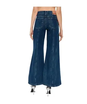 DIESEL® D-akil Paneled Jeans - Navy