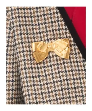 Valentino Garavani Embellished Bow Brooch - Multicolor