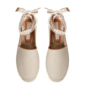 Stella McCartney Logo-lettering Flat Espadrilles
