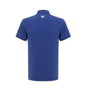 EA7 Logo Lapel Polo Shirt