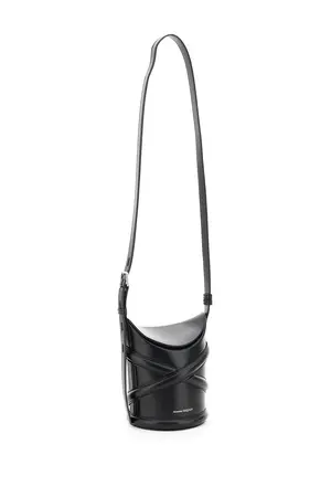 Alexander McQueen Curve Small Bucket Bag