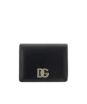 Dolce & Gabbana Dolce Gabbana Dg Plaque Bifold Wallet