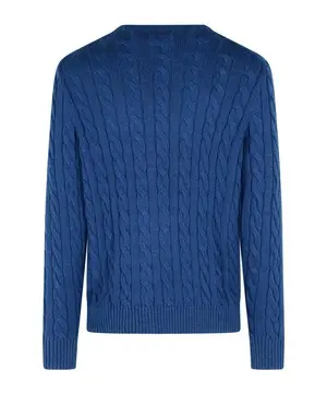 Polo Ralph Lauren Cable-knit Jumper With Embroidered Logo