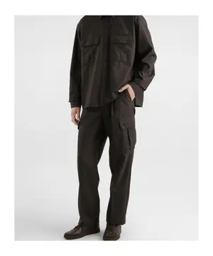 Dolce & Gabbana Straight Leg Cargo Pants - Black