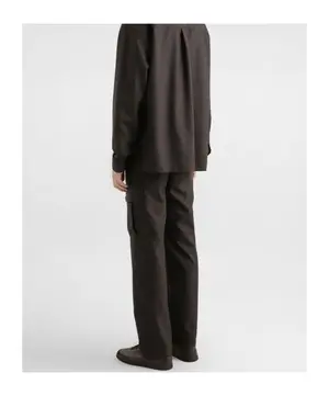 Dolce & Gabbana Straight Leg Cargo Pants - Black