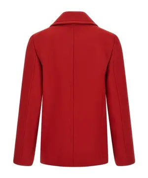 Auralee Double-breasted Wool Jacket