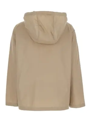 Moncler Cassiopea Hooded Jacket - Beige