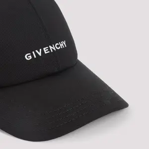 Givenchy Embroidered Logo Baseball Cap - Black