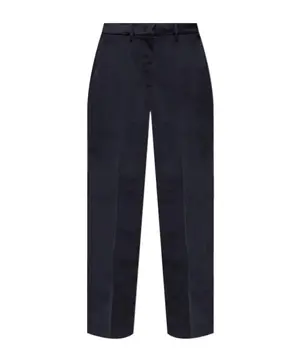 Etro Creased Tailored Trousers - Black