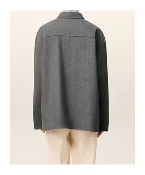 AMI Paris Long-sleeved Polo Shirt
