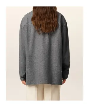 AMI Paris Long-sleeved Polo Shirt
