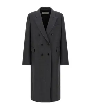 Dries Van Noten Double-breasted Wool Coat
