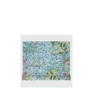 Gucci Flora Print Wallpaper - Blue