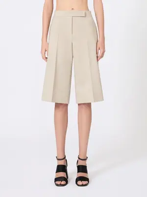 Max Mara High-waisted Pleated Shorts