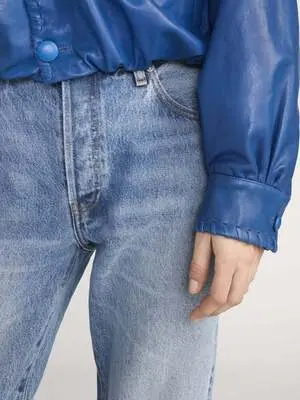 FRAME Faded Straight Leg Jeans - Rapture