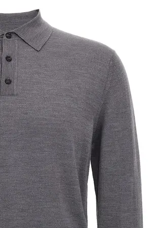 ZANONE Flexwool Slim-fit Polo Shirt - Gray