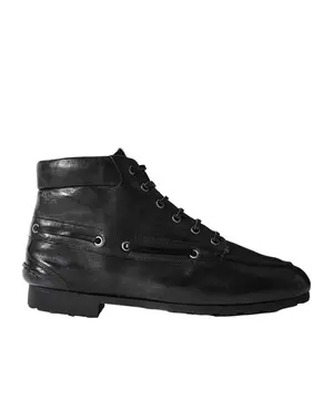 Bally Paphos Lace-up Leather Ankle Boots - Black