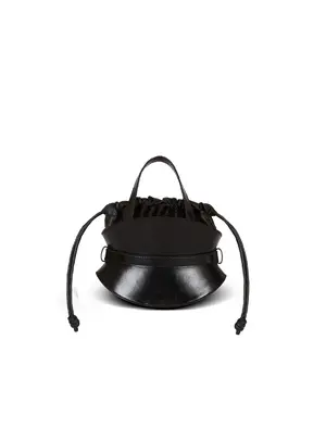 Balmain Shuffle Drawstring Mini Bag - Black
