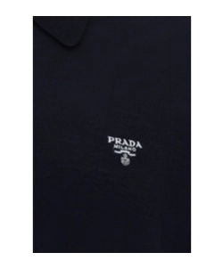 Prada Triangle Logo Short-sleeved Polo Shirt