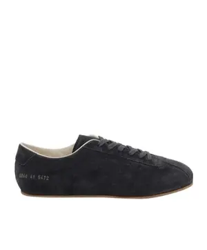 COMMON PROJECTS Suede Lace-up Driving Sneakers - Black