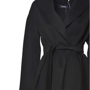 Max Mara Messi Belted Coat - Black
