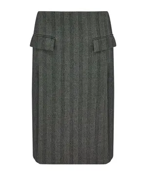 FERRAGAMO Striped Skirt