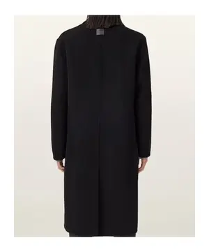 ALLSAINTS Brax Relaxed Fit Wool Coat