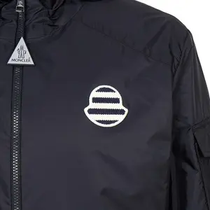 Moncler Mornay Hooded Zip Jacket