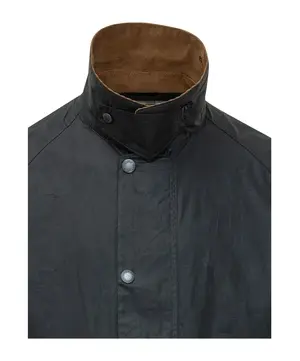 Barbour Collared Button-up Jacket - Black