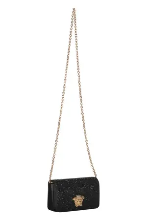 Versace Embellished Chain Strap Mini Bag