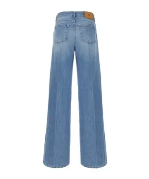 PT TORINO High-rise Wide-leg Jeans