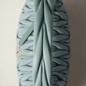 Miu Miu Wander Matelassé Nappa Leather Hobo Bag - Green