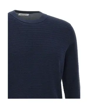 KANGRA Textured Crew Neck Sweater