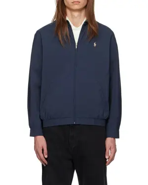 Polo Ralph Lauren Logo Embroidered Zip Up Jacket