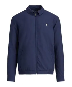 Polo Ralph Lauren Logo Embroidered Zip Up Jacket - Black