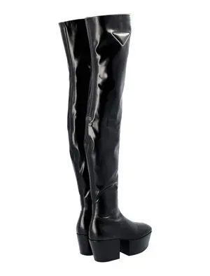 Prada Thigh-high Platform Boots