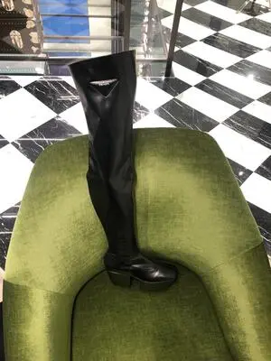 Prada Thigh-high Platform Boots