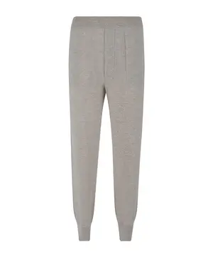 LISA YANG Ribbed Knit Elastic Waistband Pants