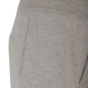 LISA YANG Ribbed Knit Elastic Waistband Pants