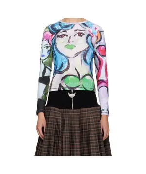 Chopova Lowena Crewneck T-shirts For Women