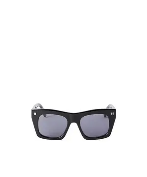 Off-White Off-White Full Frame Rectangular Sunglasses Black