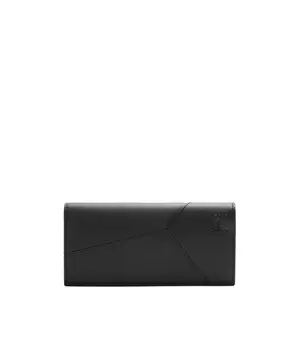 Loewe Puzzle Leather Wallet - Black