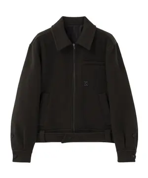 WOOYOUNGMI Belted Zip-up Jacket