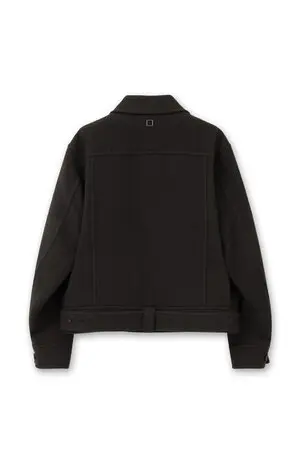 WOOYOUNGMI Belted Zip-up Jacket