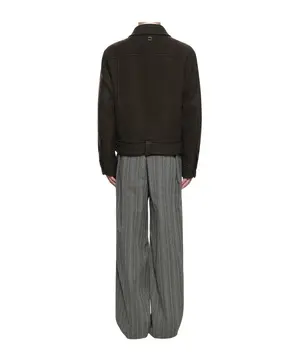 WOOYOUNGMI Belted Zip-up Jacket
