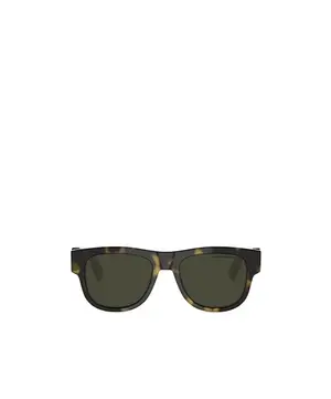 Dior Oblique S4i Square Frame Sunglasses - Green