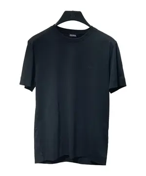 Zegna Round-neck T-shirt - Black