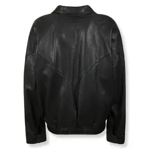 Acne Studios Leather Logo Jacket