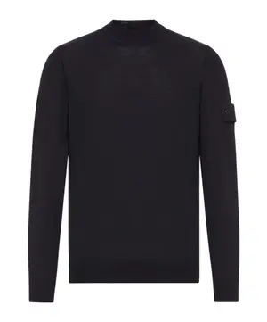 Stone Island Logo-badge Sweatshirt