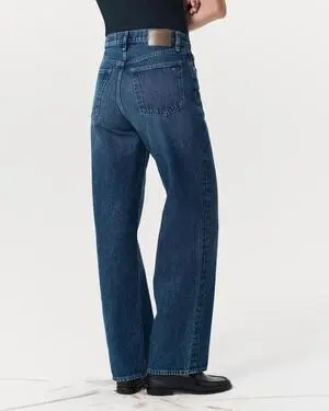 RAG  BONE Rag & Bone Shea High-rise Straight-leg Jeans